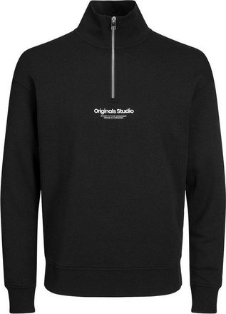 Jack & Jones Sweater Sweat Quarter Zip mit halbem Reißverschluss