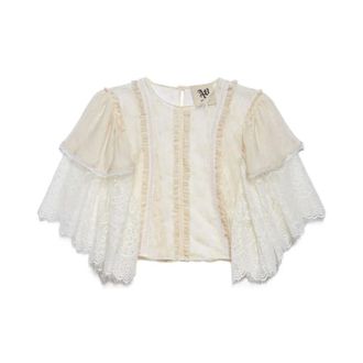 Aniye By Femme, Blouses et Chemises, Blanc, Taille: 34 FR Top
