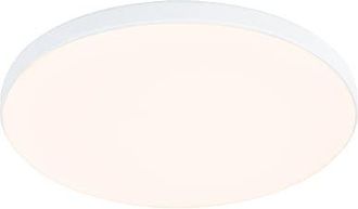 Paulmann 79939 LED Panel Einbaupanel Veluna VariFit Edge 120mm rund Warmweiß Weiß Kunststoff Beleuchtungssystem 3000 K