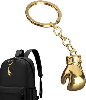 Generico Gants De Boxe Ornament - Accessoire De Porte-cl&eacute;s De Combat, Bijoux De Fitness | Conception De Charme De Combat Sportif Cr&eacute;atif, Clavier De D&eacute;coration
