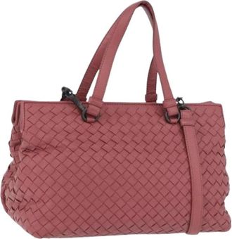 Bottega Veneta Sac &agrave; main vintage doccasion - Femme - Pre-owned - Rose - Taille: ONE Size