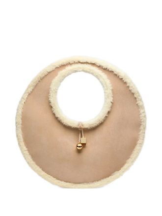 Jacquemus sac cabas The Round - Tons neutres