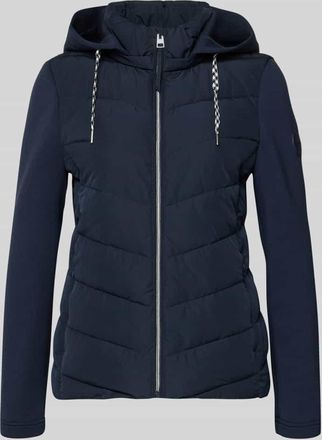 Christian Berg Slim Fit Steppjacke mit gef&uuml;ttertem Stehkragen