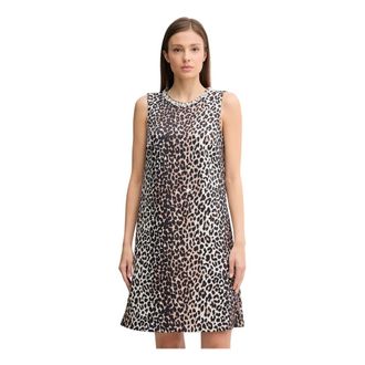Oui Robe courte en maille - Femme - Robes - Multicolore - Taille: 38 FR