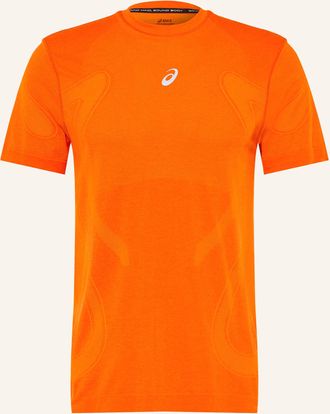 Asics Asics Laufshirt Road Seamless Ss orange