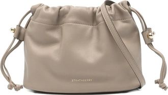 Strathberry Femme, Sacs, Beige, Taille: ONE Size Charlotte Drawstring