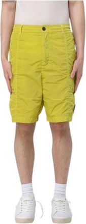 C.P. Company C.p. Company, Homme, Shorts, Jaune, Taille: M Chrome-R Lens Boxy Cargo Shorts
