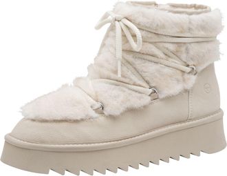 Tamaris Damen Stiefel Leder beige 39