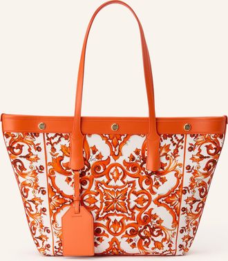 Dolce & Gabbana Shopper Atene Mit Pouch orange