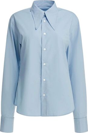 Ami Femme, Blouses et Chemises, Bleu, Taille: 34 FR Ami Chemises