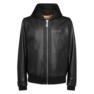 Philipp Plein Herren, Jacken, Schwarzk, SGr&ouml;&szlig;e