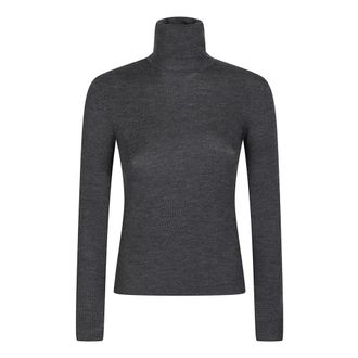 P.A.R.O.S.H. P.a.r.o.s.h., Femme, Pulls, Gris, Taille: 36 FR Pull &agrave; col roul&eacute; et manches longues