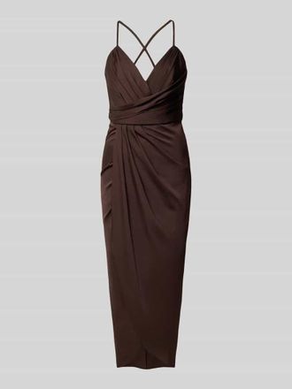 Vera Mont Midikleid mit gelegten Falten