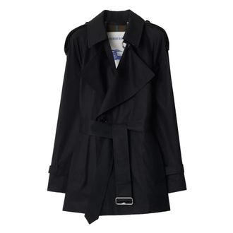 Burberry Stilvoller Trenchcoat - - Coats - Damen - Schwarzk - S