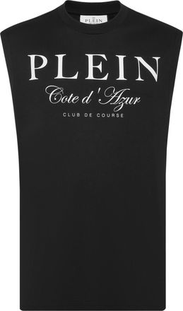 Philipp Plein T-Shirt Round Neck Ss Club The Course