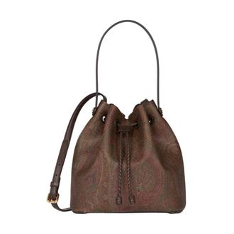 Etro Femme, Sacs, Brun, Taille: ONE Size Petit sac seau Arnica