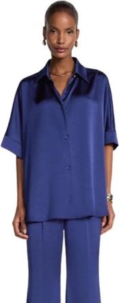 Riani Femme, Blouses et Chemises, Bleu, Taille: 40 FR Blouses