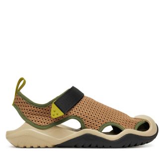 Crocs Sandalen Crocs Swiftwater Mesh Deck 211095 Braun