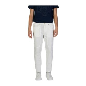 Jeckerson Wei&szlig;e Baumwoll-Slim-Hose Kollektion - - Jeans - Herren - Wei&szlig; - W40