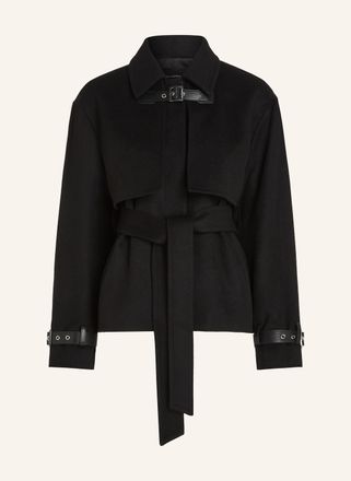Karl Lagerfeld Mantel schwarz
