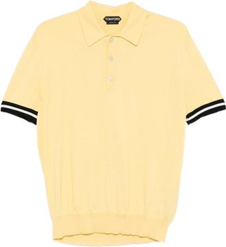 Tom Ford Striped Polo Shirt