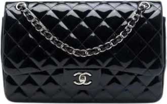 Chanel Sac bandouli&egrave;re classique Double Flap Pre-owned - Femme - Pre-owned - Noir - Taille: ONE Size