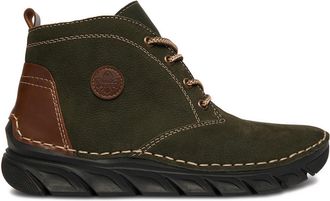 Rieker Schn&uuml;rschuhe Rieker CEO-55036-54 Dunkelgr&uuml;n