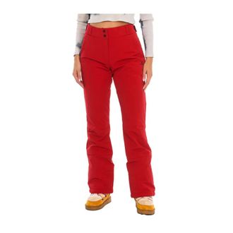 Vuarnet Pantalon de Ski Ajustable avec Ouverture Zipp&eacute;e - Femme - Sport - Rouge - Taille: 46 FR