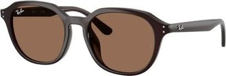 Ray-Ban unisex, Accessoires, Brun, Taille: 54 MM Lunettes de soleil carr&eacute;es