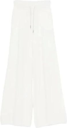 PANICALE Panicale, Femme, Pantalons, Blanc, Taille: 42 FR Pantalon en maille