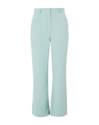 8 by YOOX CR&Ecirc;PE HIGH-WAIST FLARED PANTS