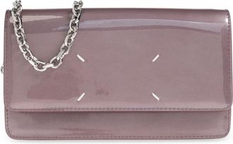 Maison Margiela unisex, Accessoires, Violet, Taille: ONE Size Four Stitches Chain Wallet
