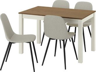 IKEA &Aring;LHULT / NORDMANSSK&Auml;R Tisch und 4 St&uuml;hle