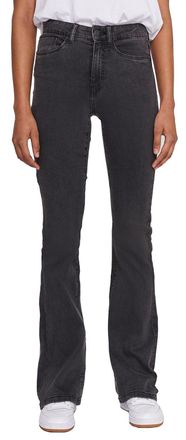 Noisy May Noisy may Damen NMSALLIE HW Flare VI069DG NOOS Jeans, Dark Grey Denim, 26W / 30L