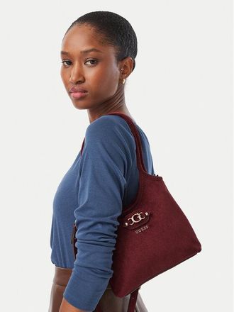 Guess Handtasche Samantha Mini HWSG23 13750 Dunkelrot