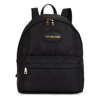 Love Moschino Rucksack mit Logo - - Bags - Damen - Schwarzk - ONE SIZE