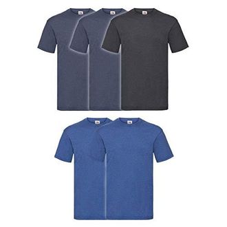 Fruit Of The Loom Original T Lot de 5 t-shirts pour homme, M