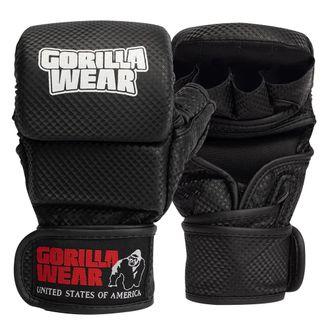 Gorilla Wear MMA Sparring Gloves - Ely - Schwarz