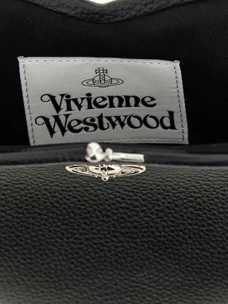 Vivienne Westwood Belle Heart Top Handle Bag - Black