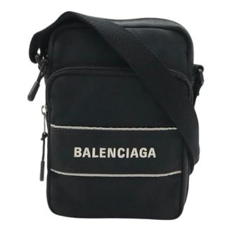 Balenciaga Pre-owned Sport Nylon Canvas Schultertasche - - Pre-owned - Damen - Schwarzk - ONE SIZE