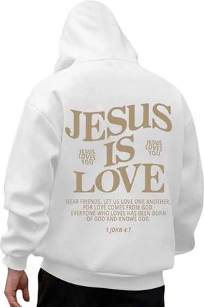 Generic Sweat a Capuche Homme Sweatshirt Hooded Hoodie Pullover Homme Longue Manche avec Doublure en Fleece et Design Th&eacute;matique, Sweatshirt pour Streetwear E