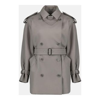 Max Mara Cacio Trenchcoat - - Coats - Damen - Grau - XS
