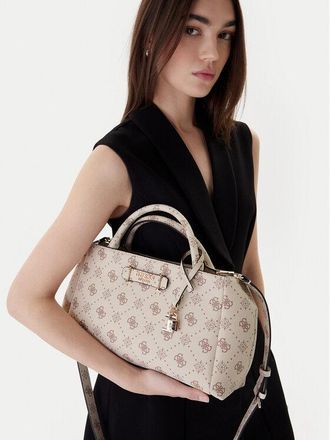 Guess Handtasche Carrie Logo HWGP98 98060 &Eacute;cru