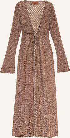 Missoni Strandkleid Mit Glitzergarn braun