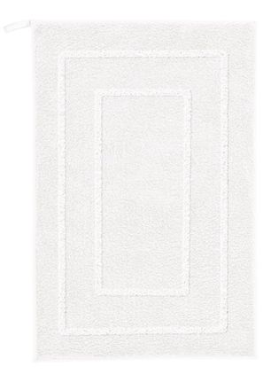 Kleine Wolke Badteppich NICO in Wei&szlig; mit 50x60 cm