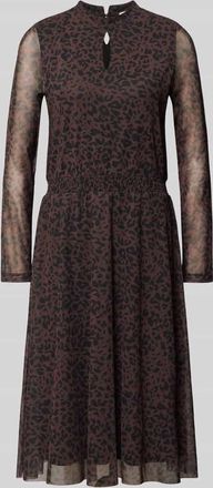 More & More Knielanges Kleid mit Stretch-Anteil