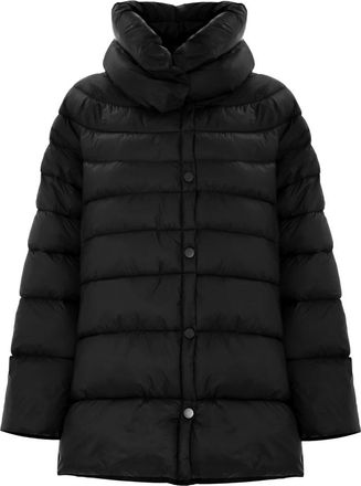 Kocca Femme, Vestes, Noir, Taille: 38 FR Manteau court matelass&eacute; chic d&eacute;contract&eacute;