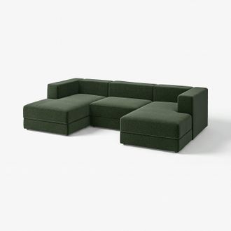 IKEA J&Auml;TTEBO 3,5er-Sitzelement mit R&eacute;camieren