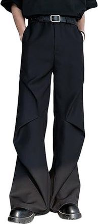 Generic Pantalon ample et &eacute;vas&eacute; pour homme - Coupe ample et d&eacute;contract&eacute;e, noir 1, XXL