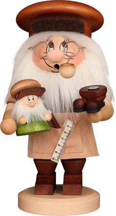 Christian Ulbricht R&auml;ucherm&auml;nnchen Wichtel Wichtelmacher - 27,5 cm